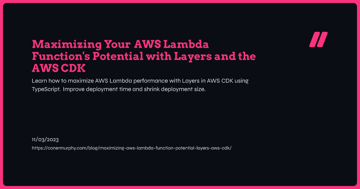 Maximizing Your Aws Lambda Functions Potential With Layers And The Aws